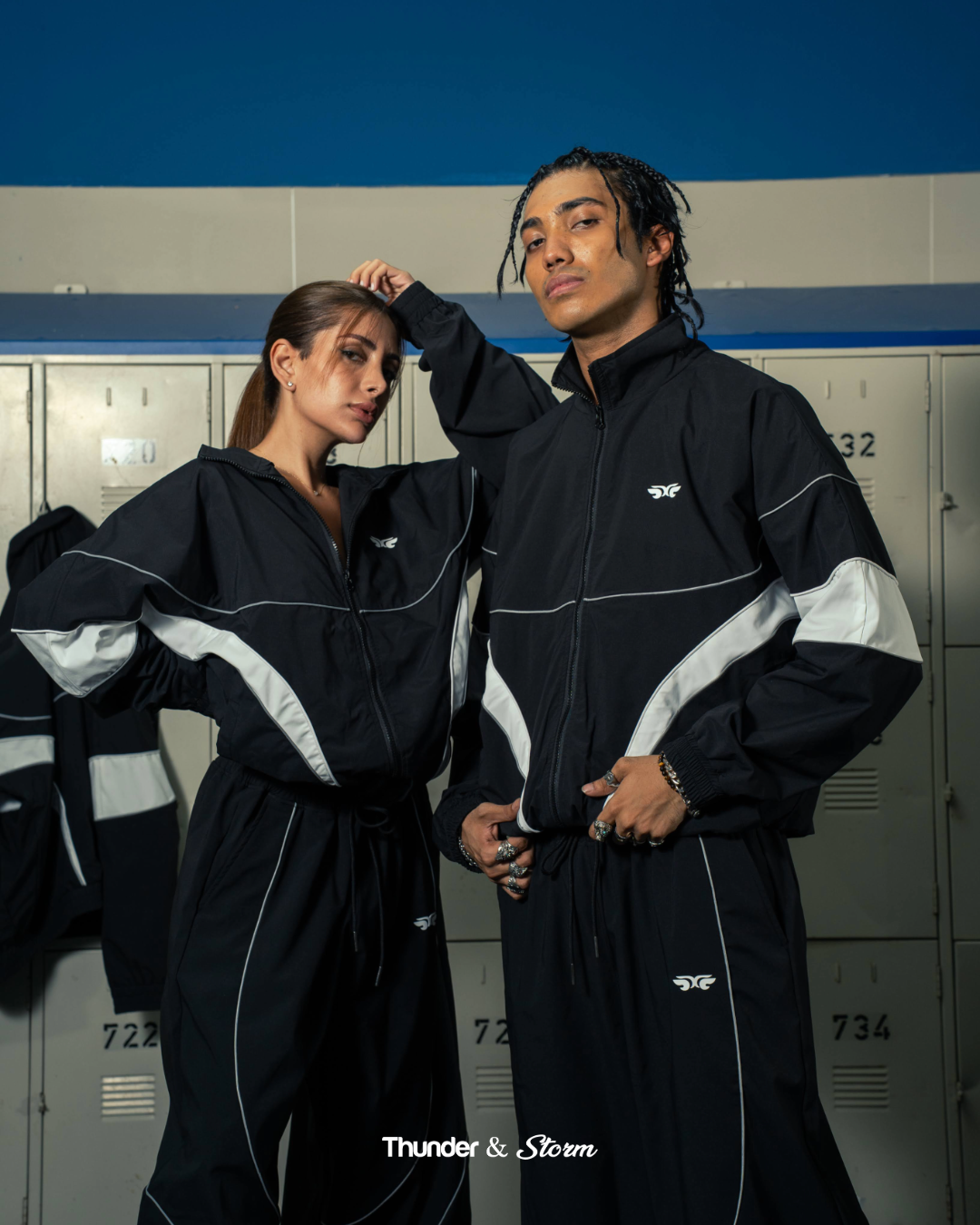 Thunder & Storm Reflective Windbreaker Set – susano.my