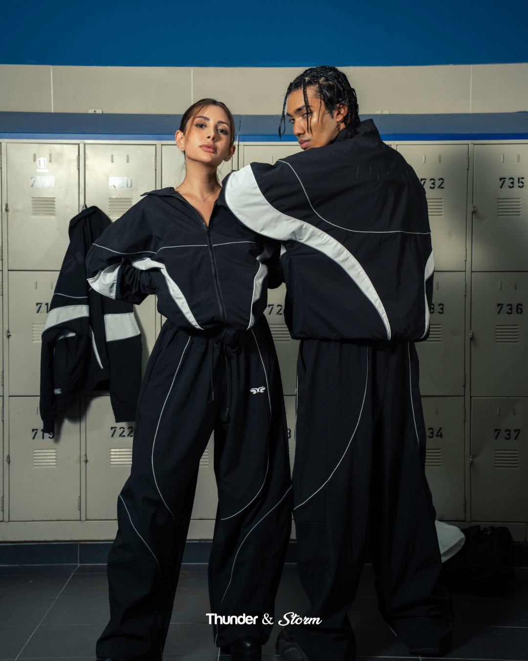 Thunder & Storm Reflective Windbreaker Set – susano.my